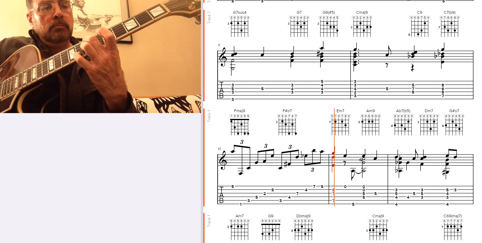 Jazz Guitar Lessons Auld Lang Syne jazz guitar chord solo transcription Jazz Guitar Lessons Auld Lang Syne jazz guitar chord solo transcription